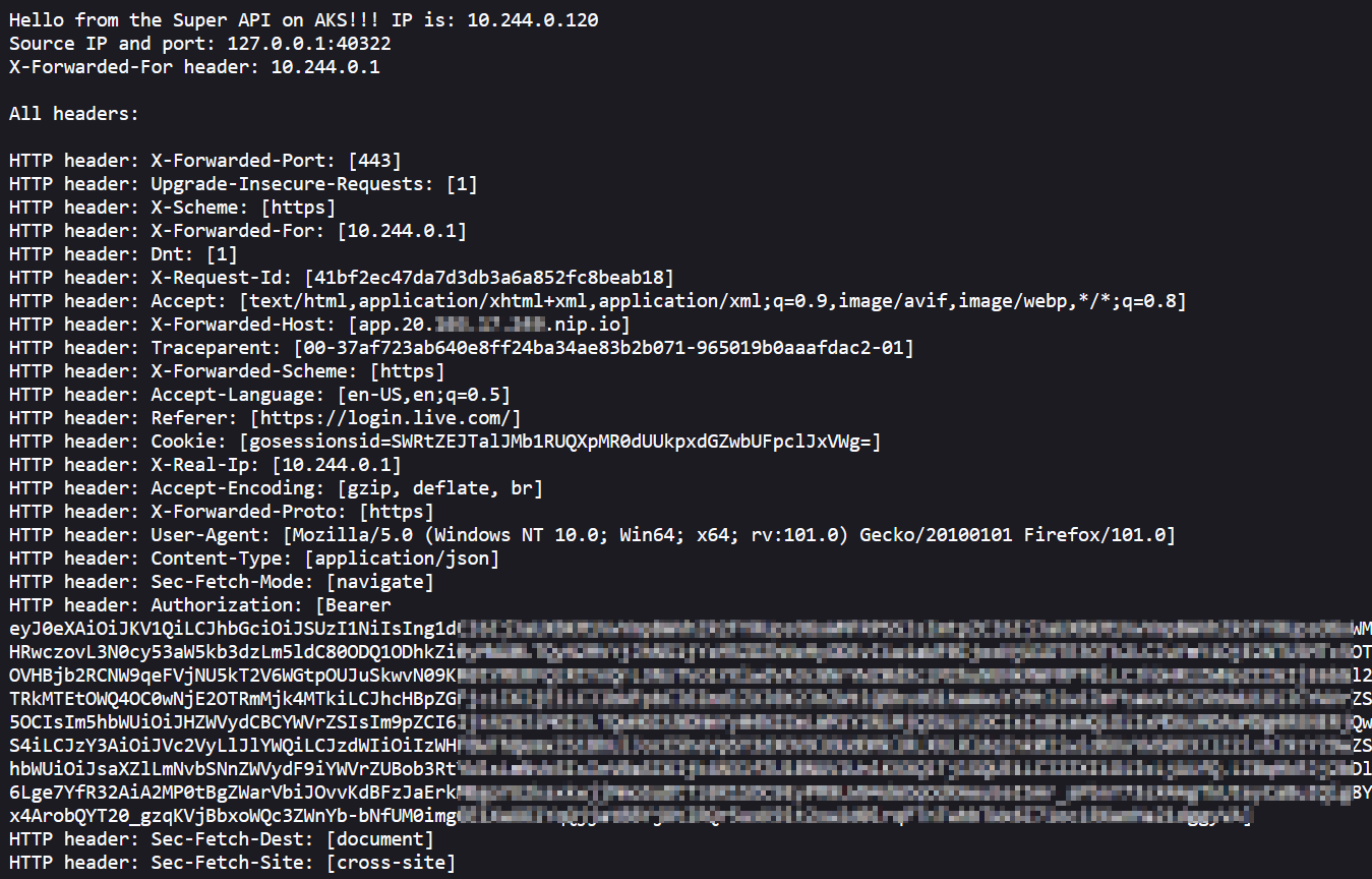 Learn to use the Dapr authorization middleware – baeke.info