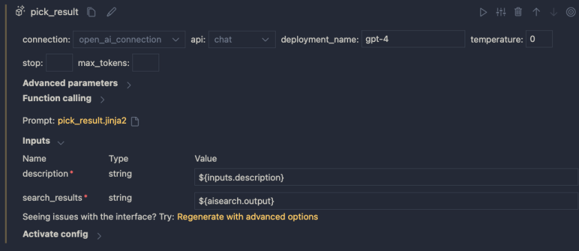 Writing your first flow with Prompt Flow in Visual Studio Code – baeke.info